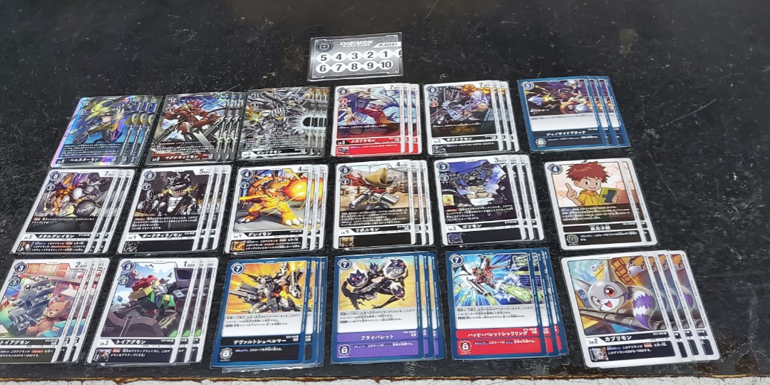 Digimon Three Musketeers Deck Japan, Hobbies & Toys, Toys & Games on ...