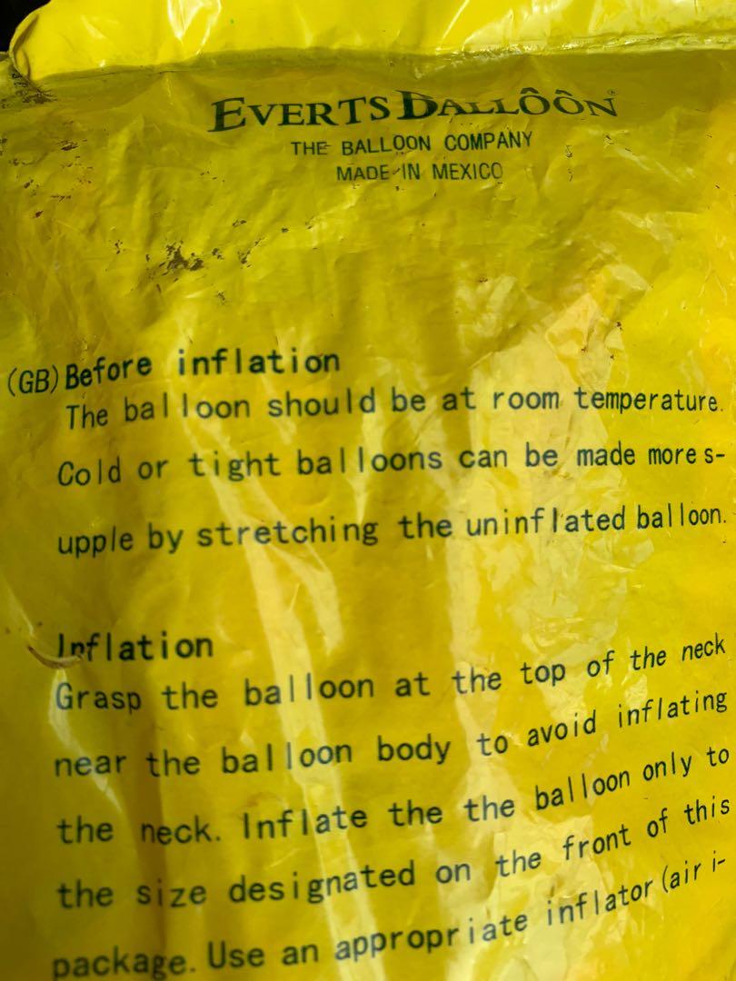 EVERTS Premium Line Balloons / Various Colours: Red / Pink / Lime ...