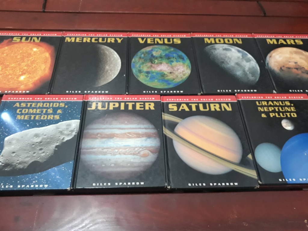 Exploring the Solar System Book Set, Hobbies & Toys, Books & Magazines ...