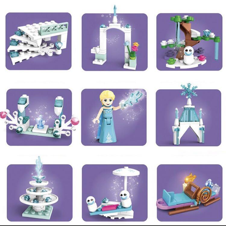 Frozen Elsa Blocks compatible with lego classics, Hobbies & Toys, Toys ...