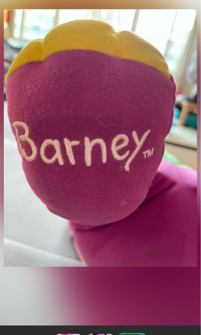 Giant Barney, Hobbies & Toys, Toys & Games on Carousell