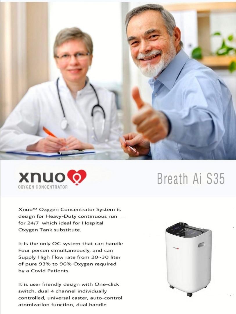 High Flow Oxygen Concentrator 20l 20 ~ 25 liters, TV & Home Appliances ...