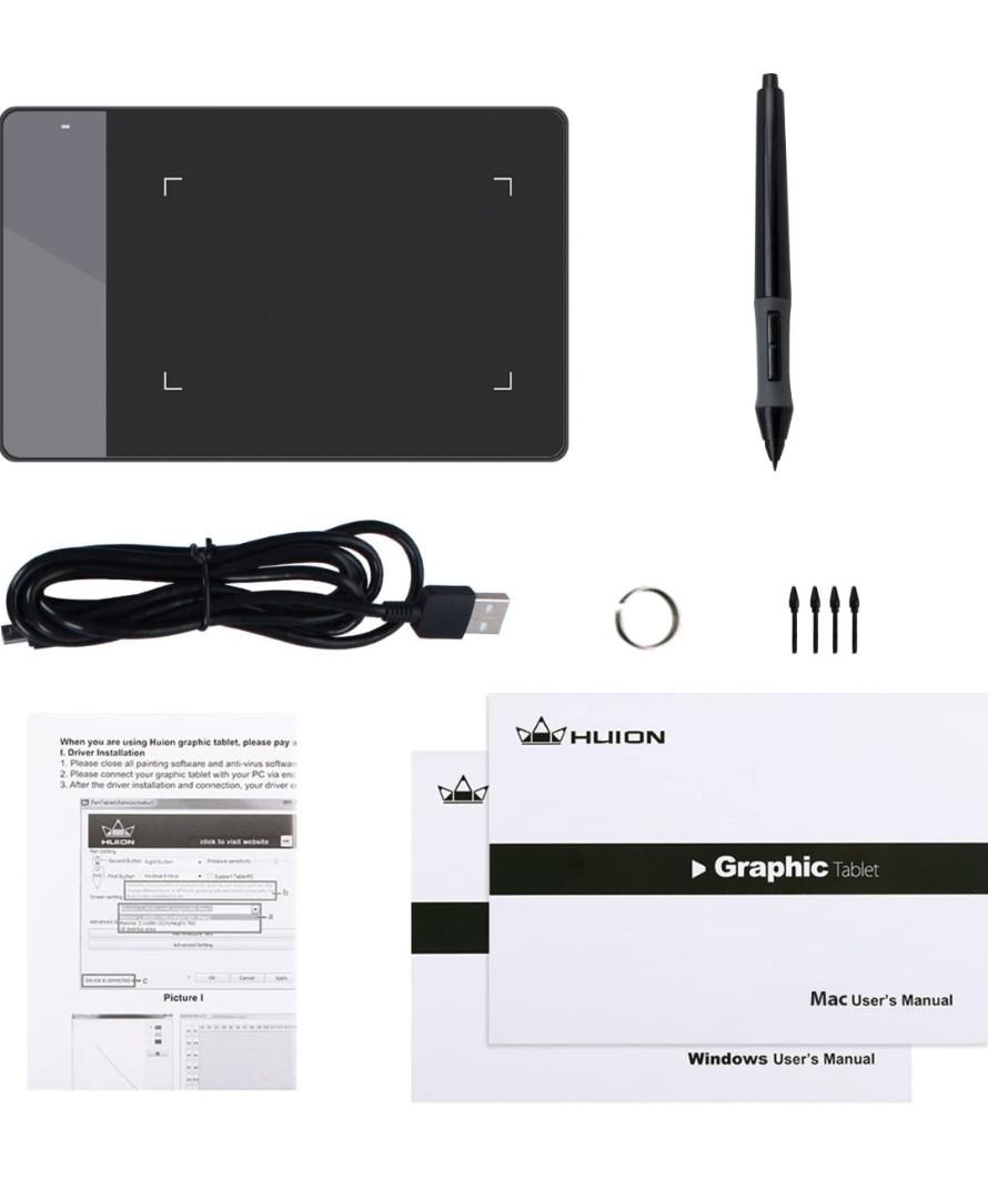 Huion Graphics Tablet Model 420, Computers & Tech, Parts & Accessories ...