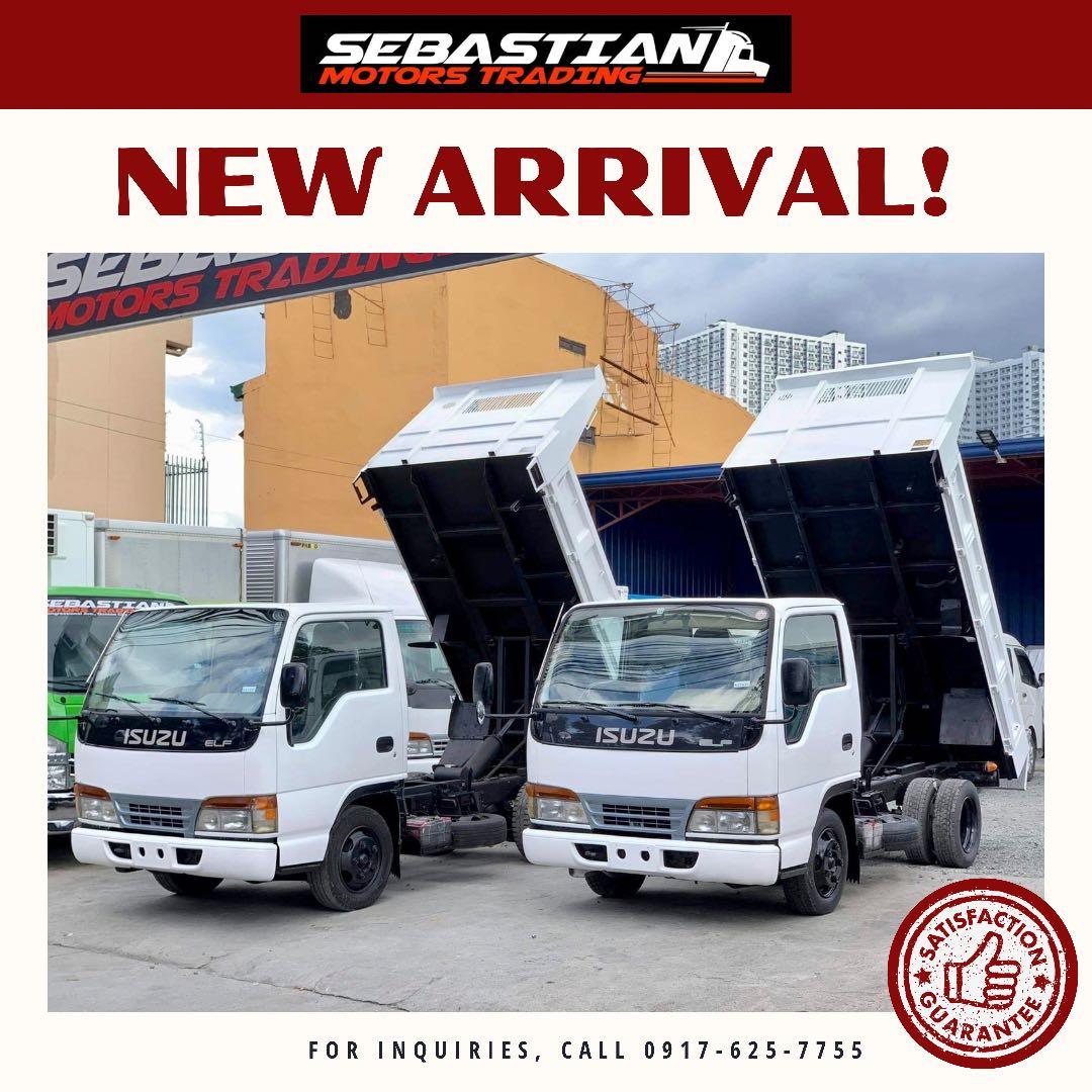 Isuzu Elf Mini Dump Truck Molye 4HF1 In-Line No Computer Box, Special ...