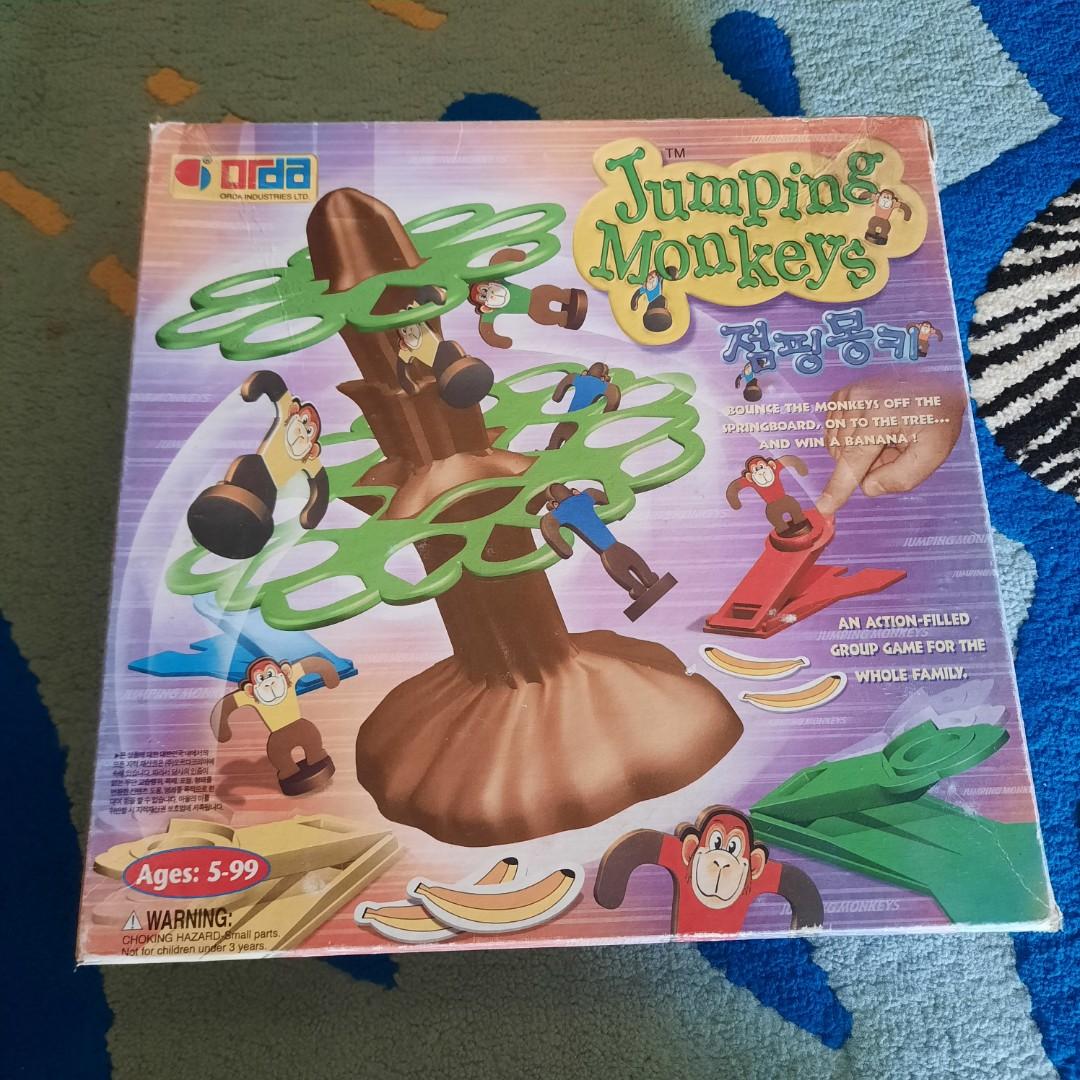 Jumping monkey boardgame, Hobbies & Toys, Toys & Games on Carousell