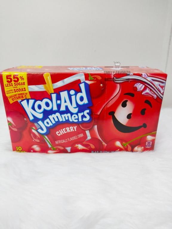 Kool-Aid Jammers Tropical Punch/Cherry Flavored Juice Drink (10 Pouches ...