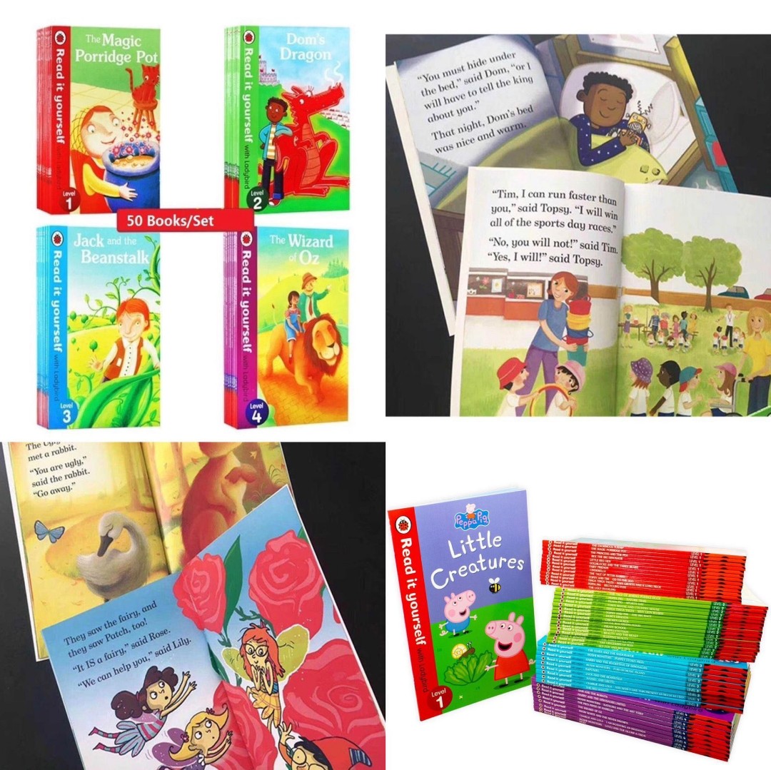 （訂貨）Ladybird Read It Yourself Collection 點讀版, 興趣及遊戲, 書本 & 文具, 小朋友書 ...