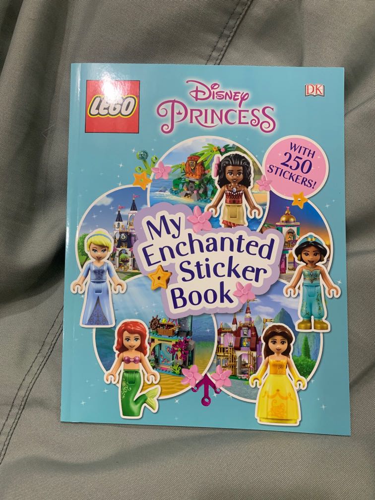 Lego Disney Princess My Enchanted Sticker Book, Hobbies & Toys, Books ...