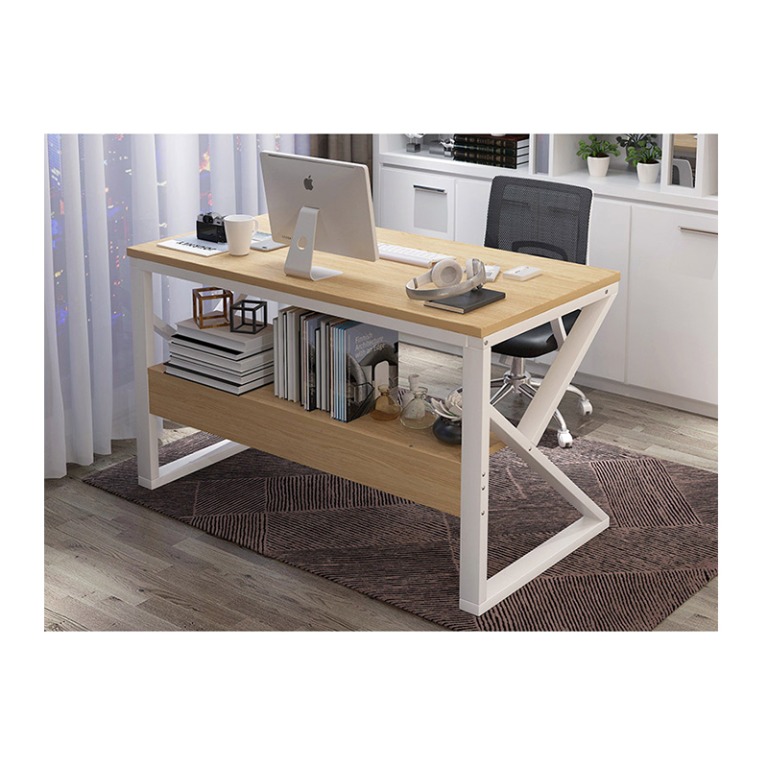 Light wood/Dark Brown/Study Desk/Computer Table, Furniture & Home ...