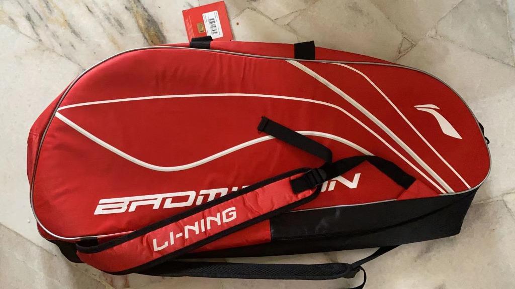 Li-Ning Badminton Racket bag, Men's Fashion, Bags, Backpacks on Carousell