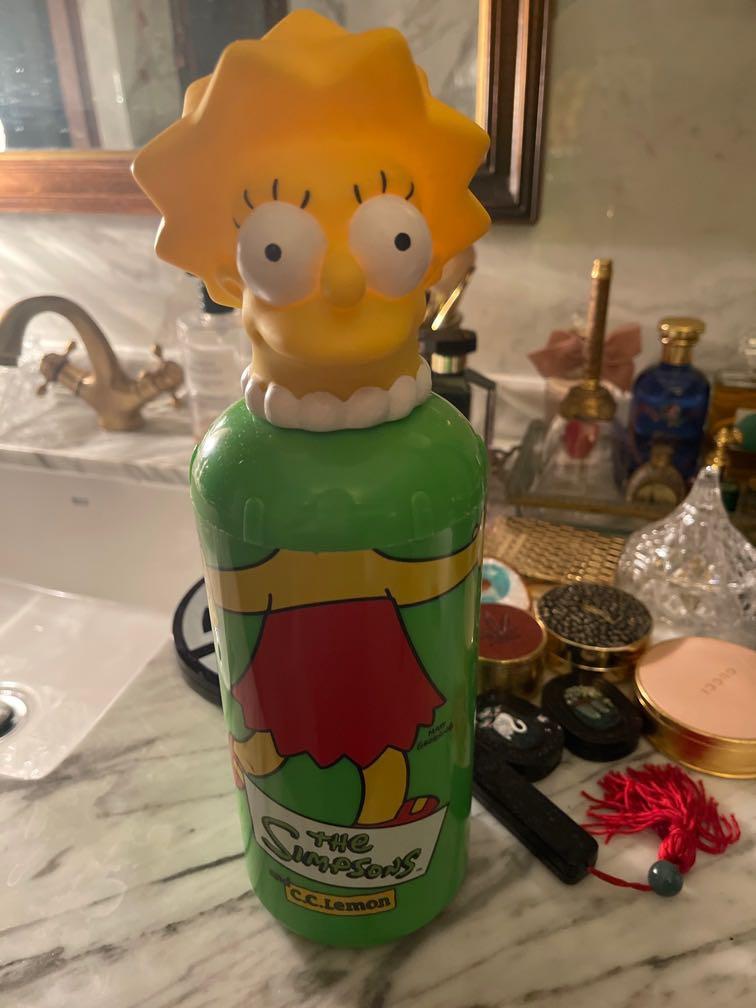 VERY RARE 古早Lisa Simpson CC Lemon 塑料瓶 Dead cast Lisa Simpson CC Lemon ...
