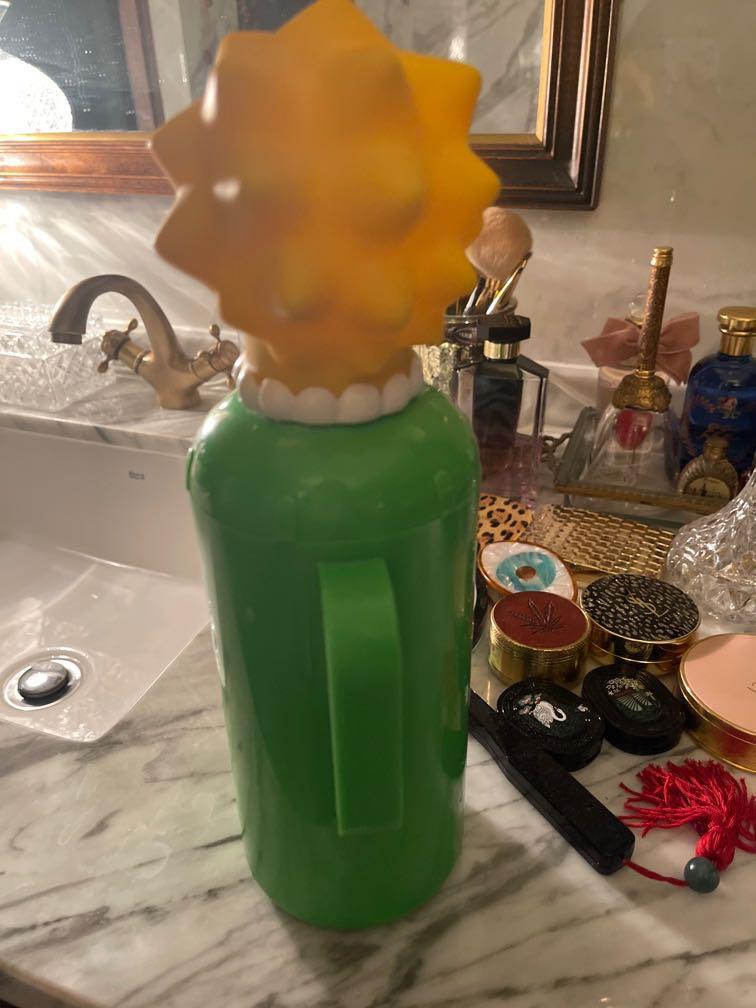 VERY RARE 古早Lisa Simpson CC Lemon 塑料瓶 Dead cast Lisa Simpson CC Lemon ...