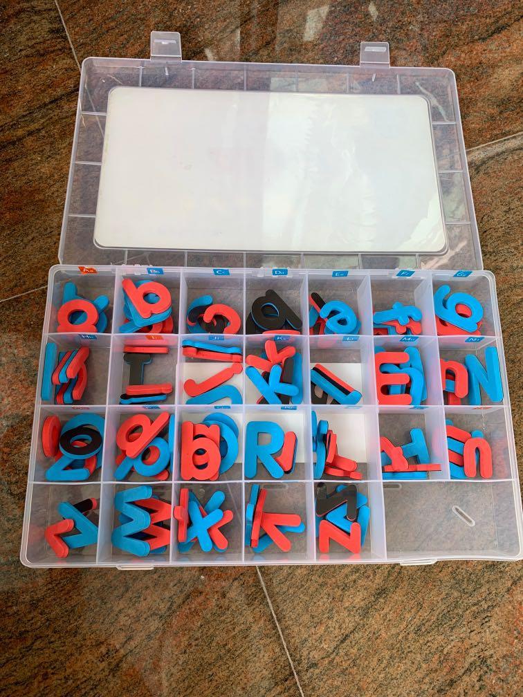 Magnetic Letters Set, Hobbies & Toys, Toys & Games on Carousell