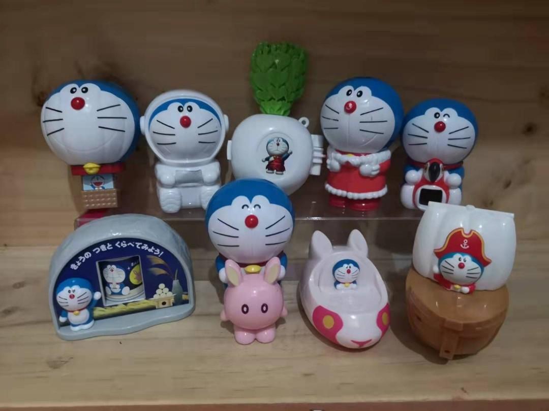 McDonald Doraemon Happy Meal Toy set series, Hobbies & Toys ...