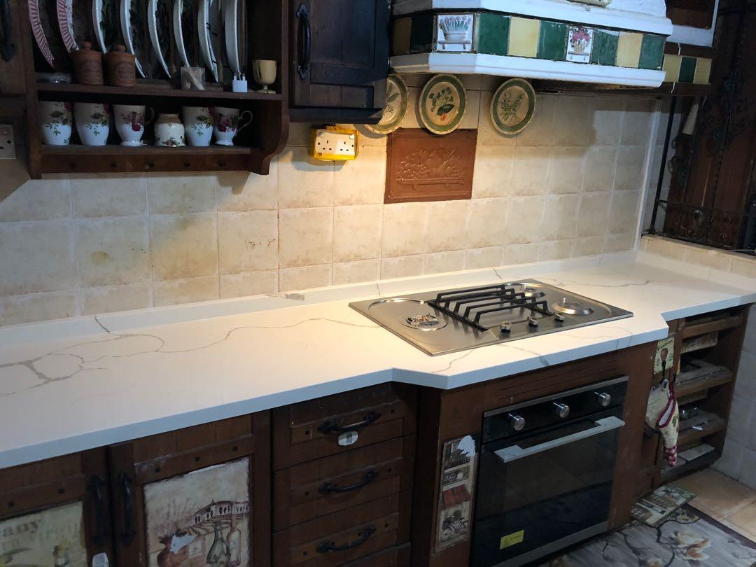 Minor Repair replace rotten kitchen cabinet, Furniture & Home Living ...