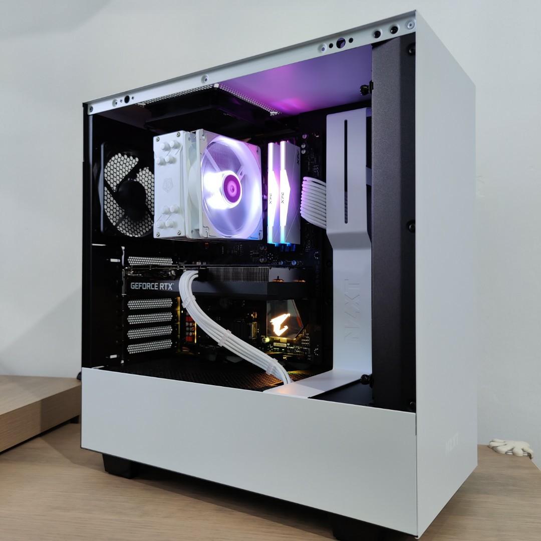 MSI Custom Gaming PC - RYZEN 5 5600X + RTX 3060 TI, Computers & Tech ...