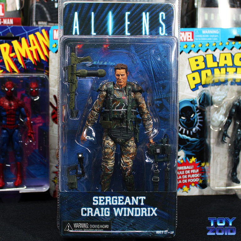 Neca Aliens Alien Marines Sergeant Craig Windrix Authentic, Hobbies ...