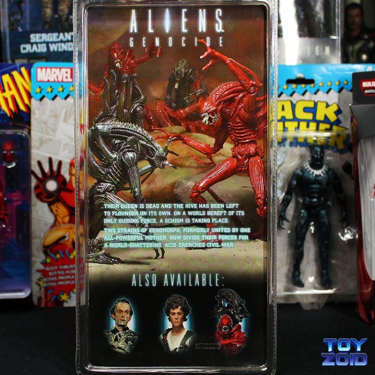 Neca Aliens Genocide Red Xenomorph Warrior Alien Authentic, Hobbies ...