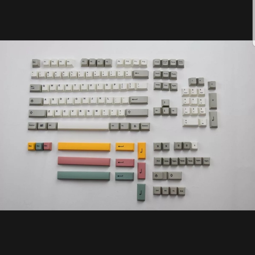 PBT 9009 Retro Keycaps, Computers & Tech, Parts & Accessories, Computer ...