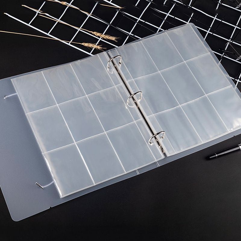 Photocard Binder Translucent Big A4 3 rings, Hobbies & Toys ...