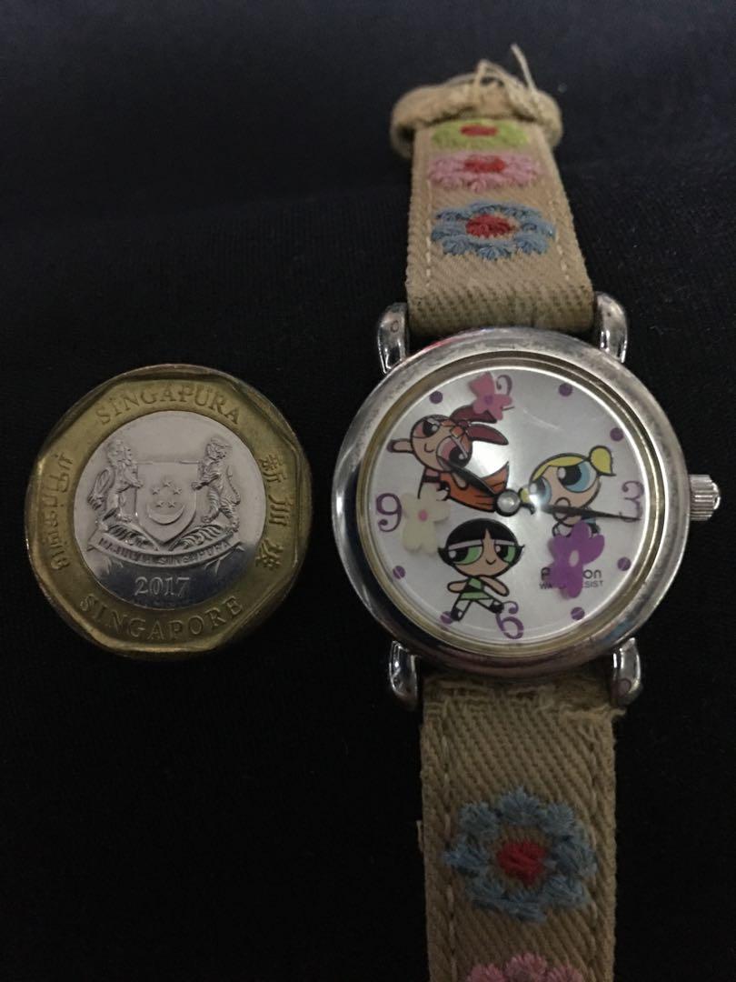 Powerpuff Girls Watch, Luxury, Watches on Carousell