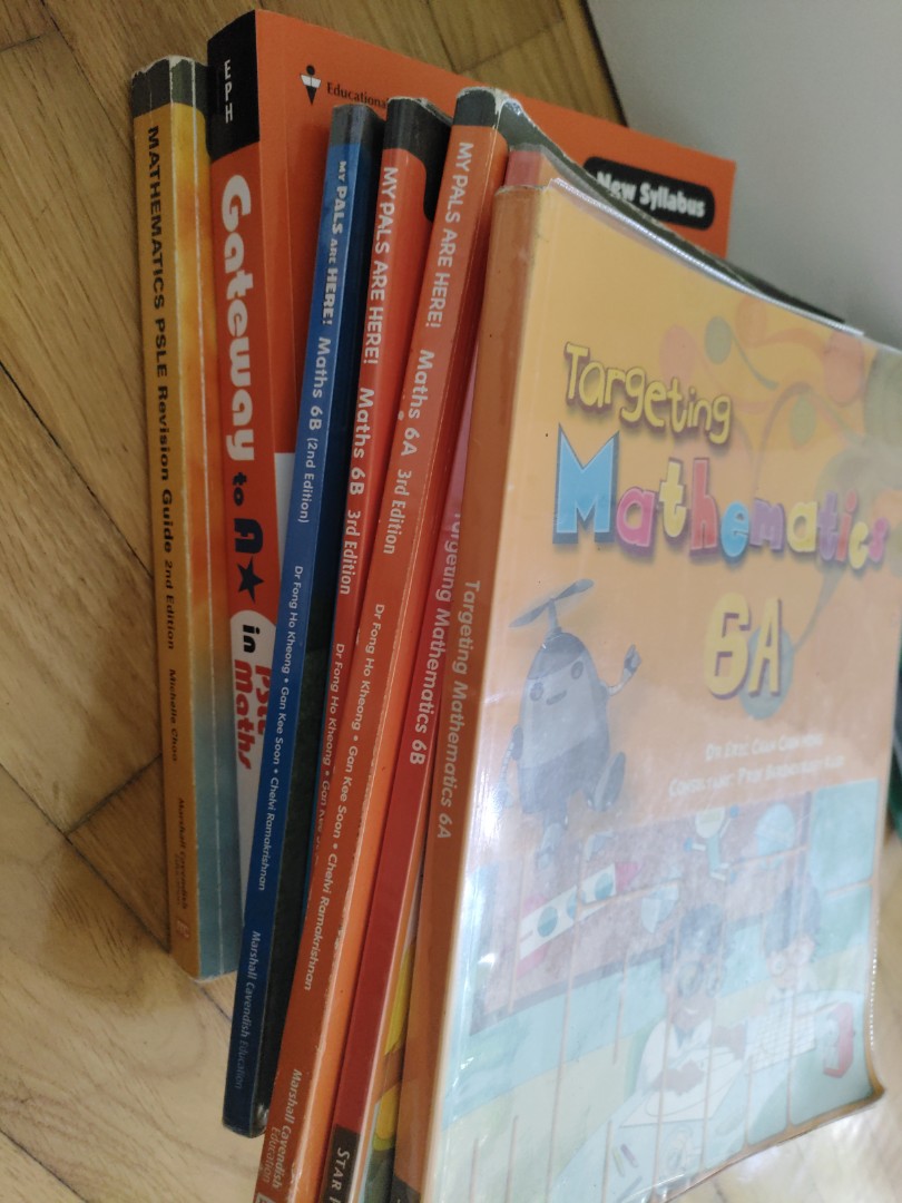 Psle maths bundle and textbooks, Hobbies & Toys, Books & Magazines ...