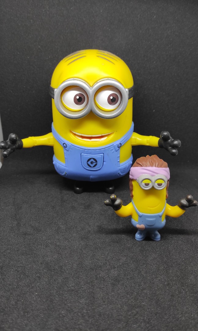Rare Minion Hippie McDonald UK happy meal and talking minion @ 780 each ...
