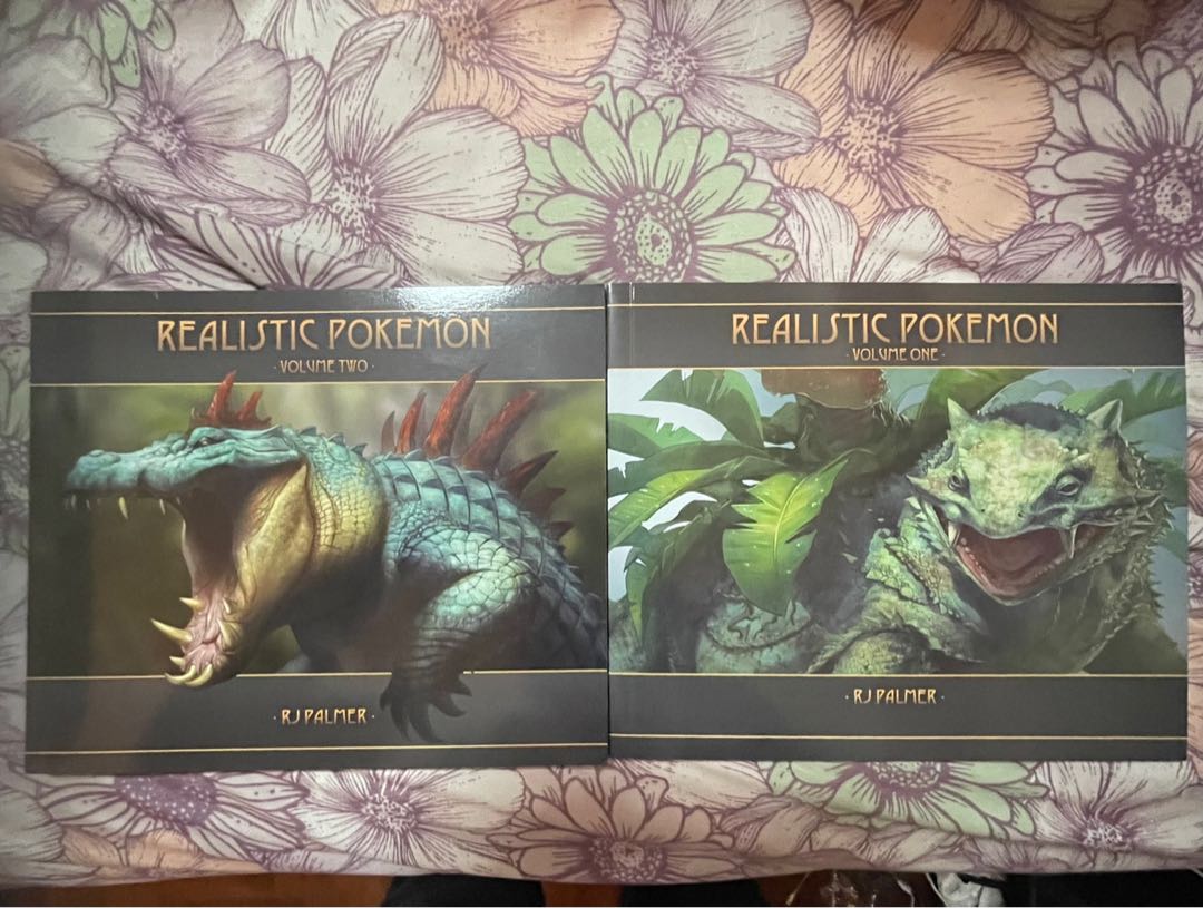 Realistic Pokemon Vol. 1 &2, Hobbies & Toys, Books & Magazines, Comics ...