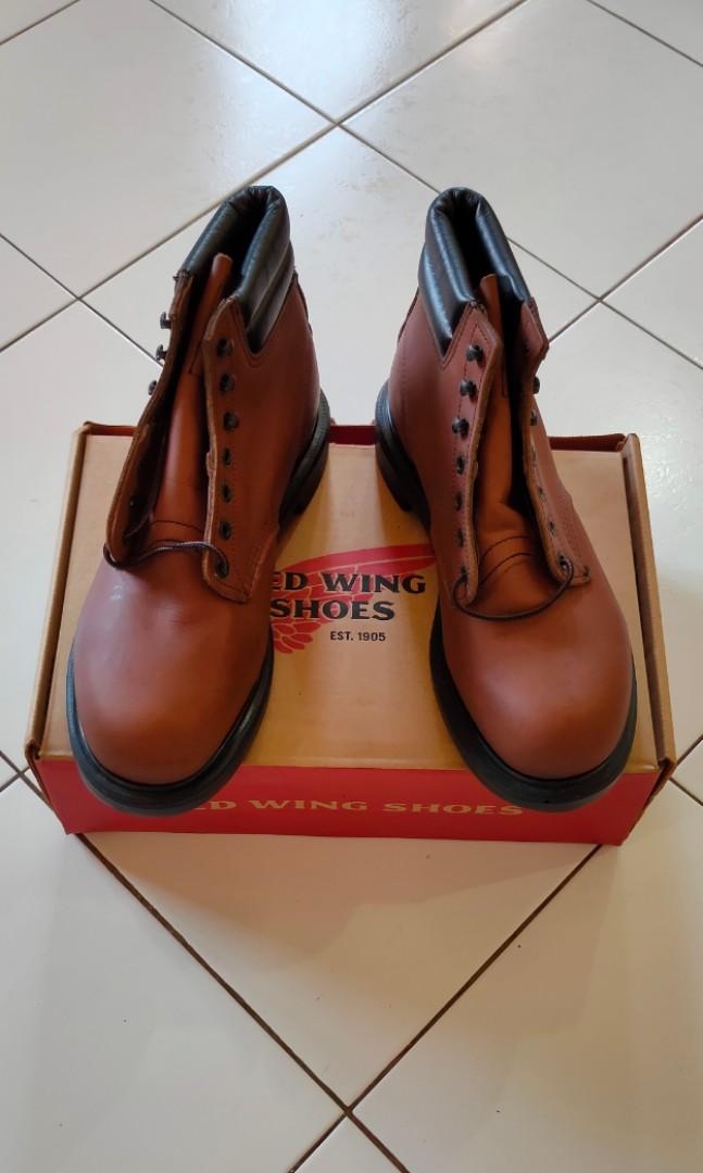 Red Wing 2245 Safety Shoes, Men's Fashion, Footwear, Boots on Carousell
