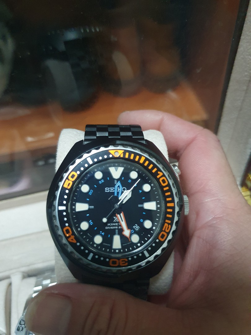 seiko sun 023gmt kinetic, Luxury, Watches on Carousell