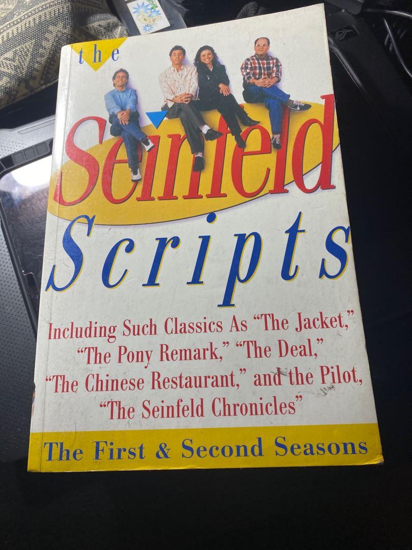Seinfeld books (The Seinfeld Scripts) and SeinLanguage by Jerry ...