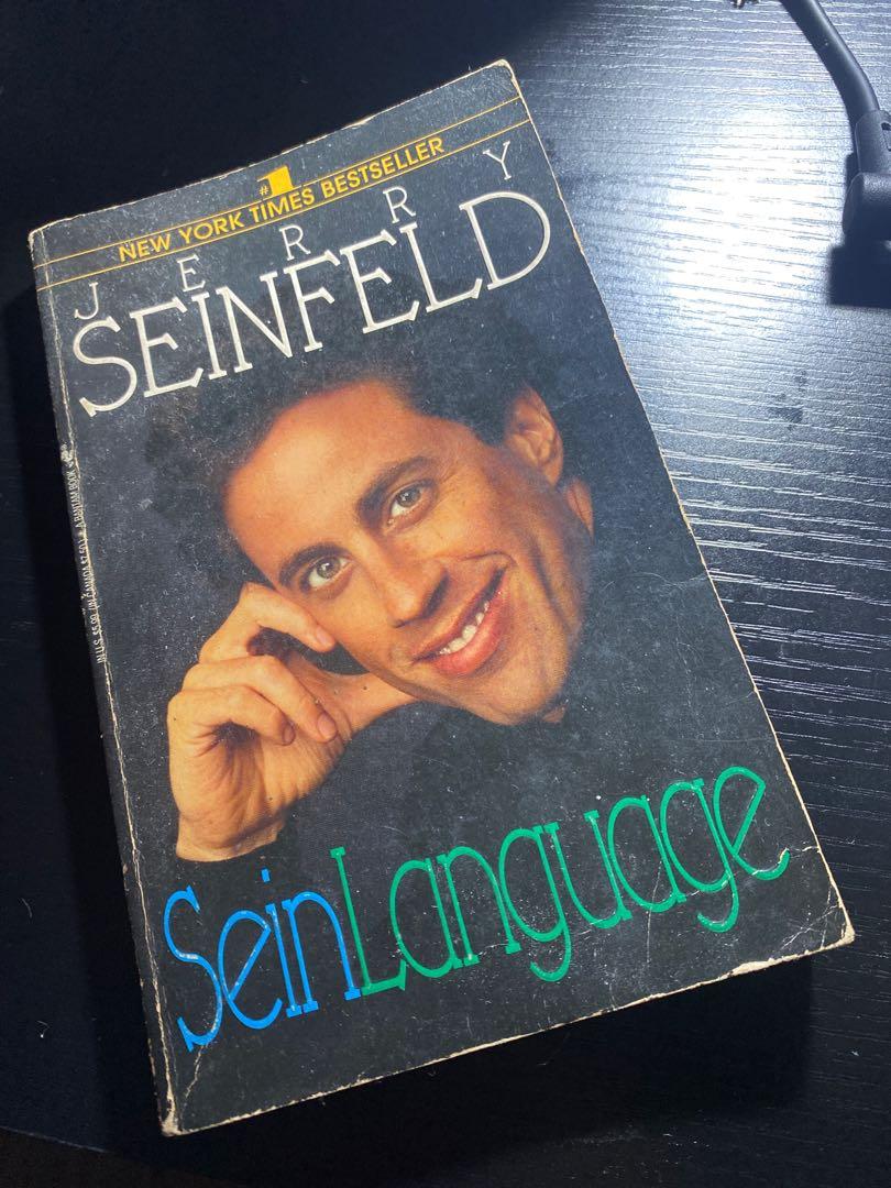 Seinfeld books (The Seinfeld Scripts) and SeinLanguage by Jerry ...