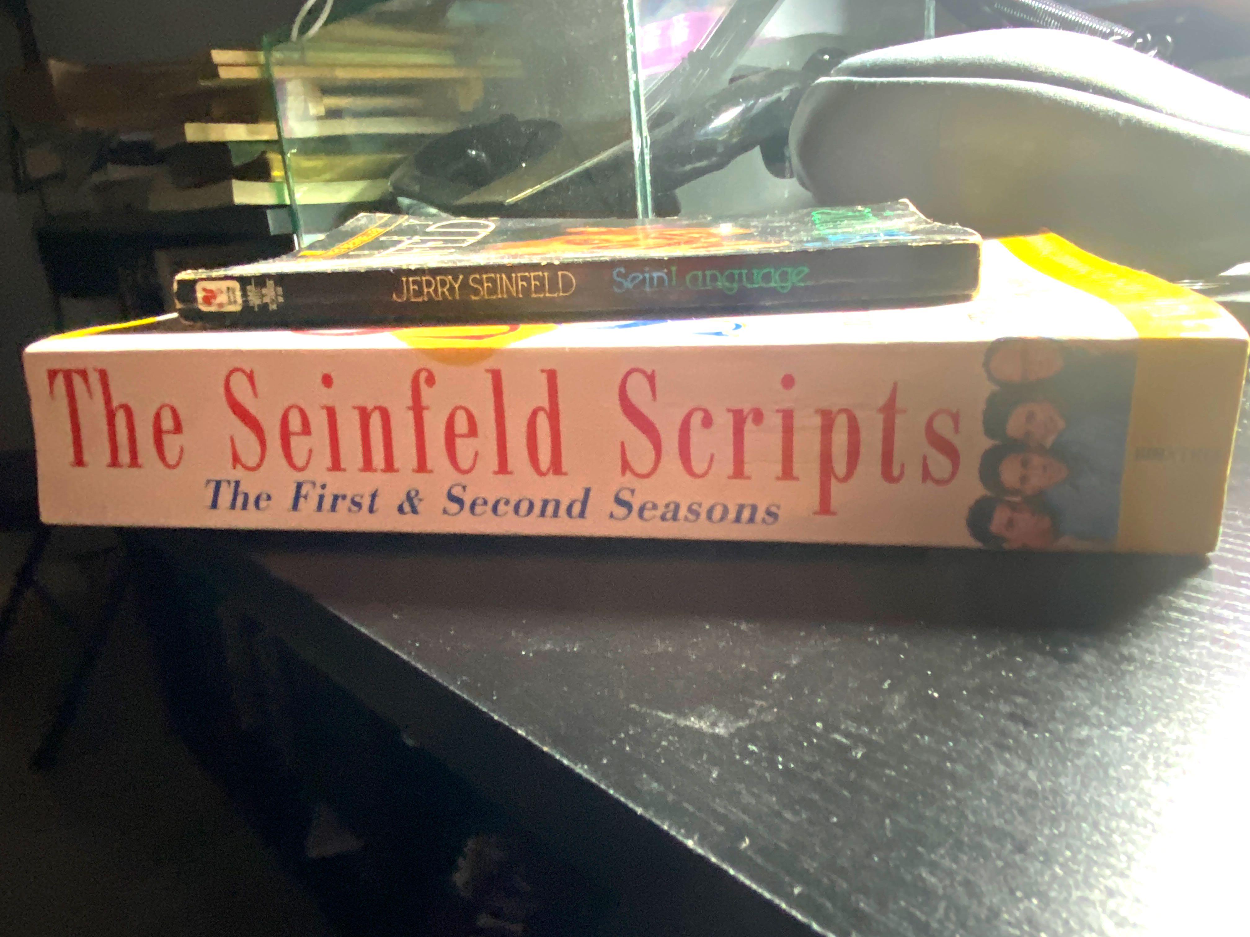 Seinfeld books (The Seinfeld Scripts) and SeinLanguage by Jerry ...