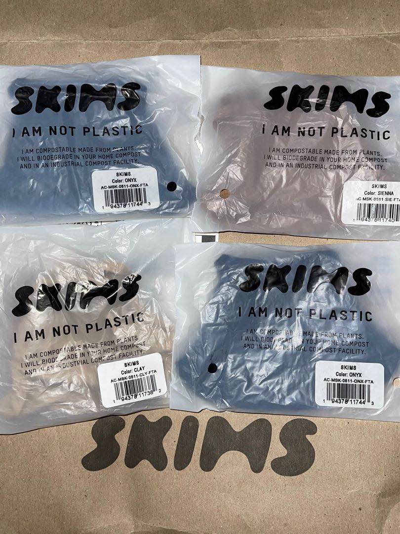 SKIMS Face Mask, Health & Nutrition, Face Masks & Face Shields on Carousell