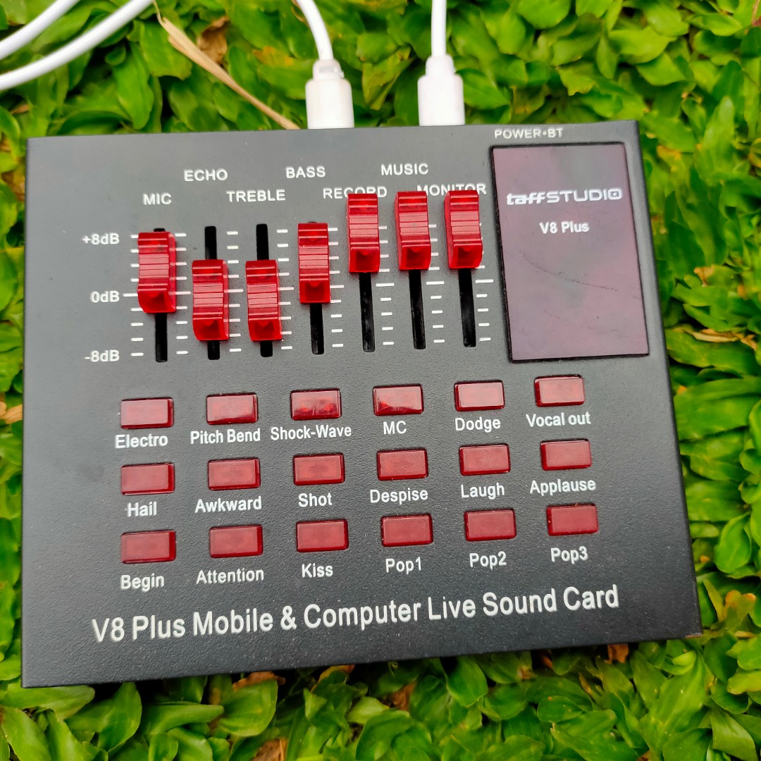 Soundcard v8 plus, Musik & Media, Alat di Carousell