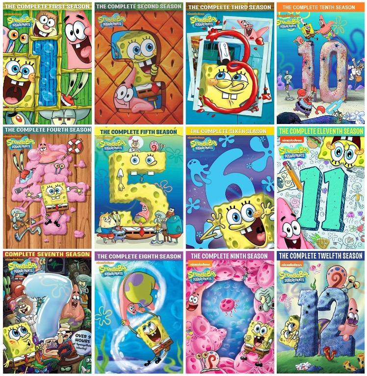 Spongebob TV Series Collection, TV & Home Appliances, TV ...