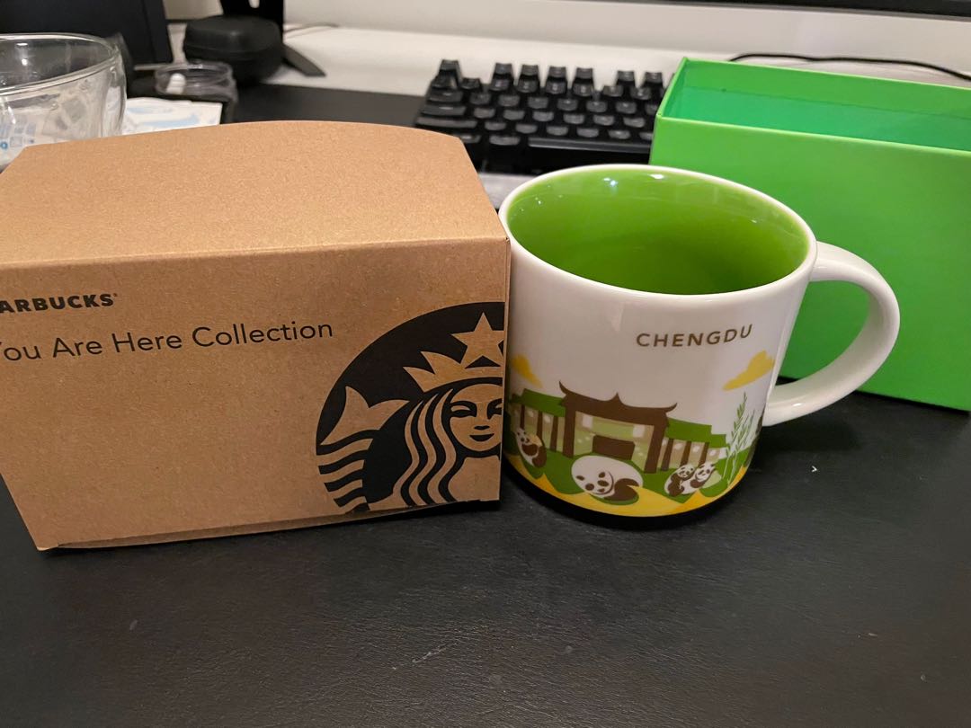 Starbucks Panda mug limited, Furniture & Home Living, Kitchenware ...