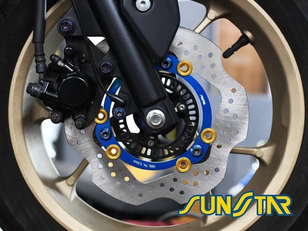 Sunstar Fully Floating Front Braking Rotors Discs Yamaha Aerox Nmax 155 ...