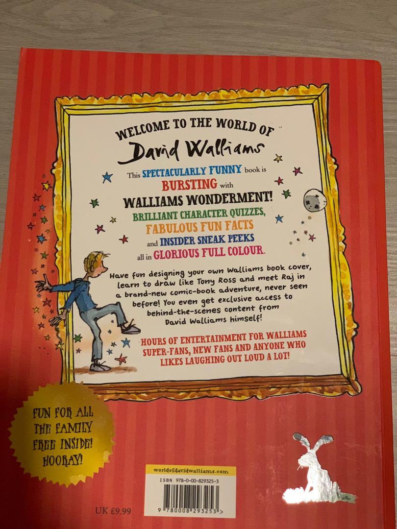 The World of David walliams the book of stuff, Hobbies & Toys, Books ...