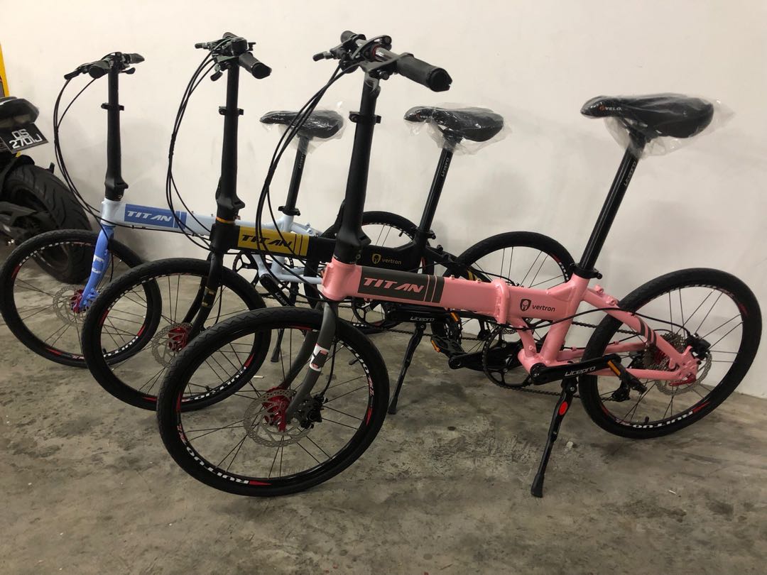 Titan vertron foldable bicycle , Sports Equipment, Bicycles & Parts ...