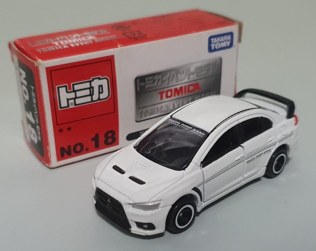 Tomica Event Model Mitsubishi Lancer Evolution X, Hobbies & Toys, Toys ...