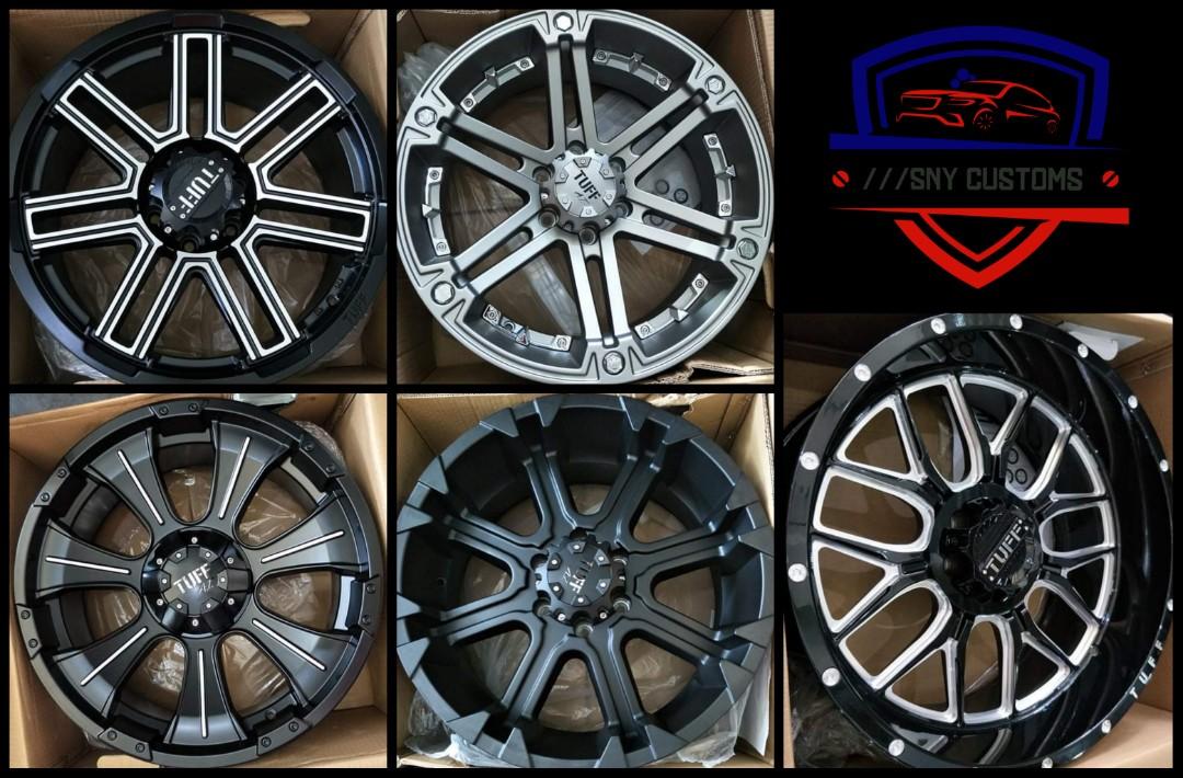 Tuff original mags 20'' 6 x 139 for fortuner HiLux revo Vigo triton ...