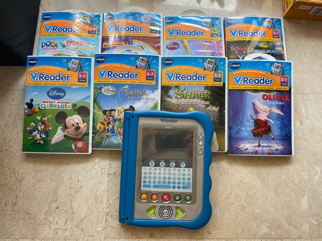 V Reader vtech Disney e book system, Hobbies & Toys, Toys & Games on ...