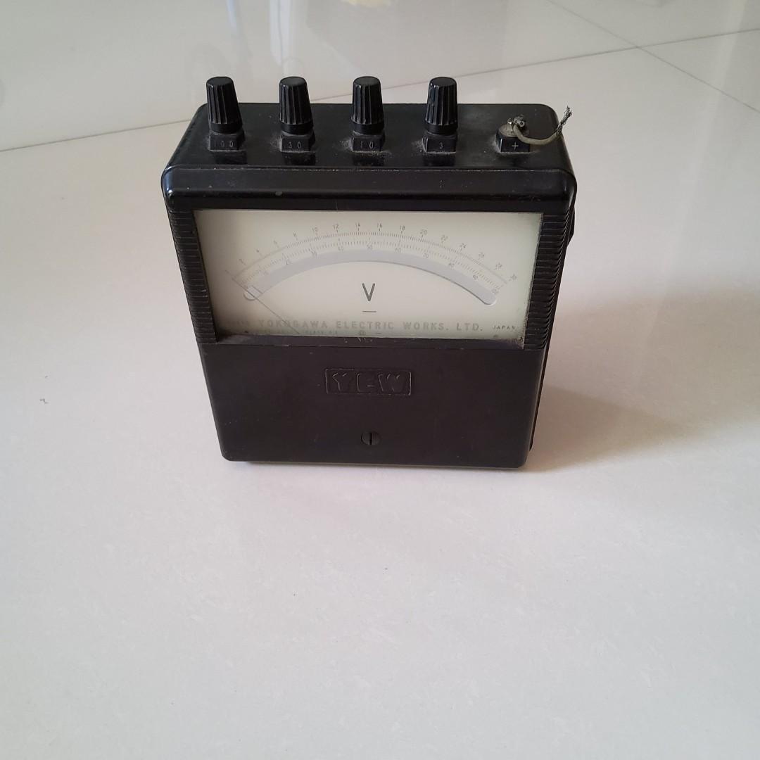 VINTAGE BATTERY TESTER. YOKOGAWA ELECTRIC WORKS.MADE IN JAPAN, Hobbies ...