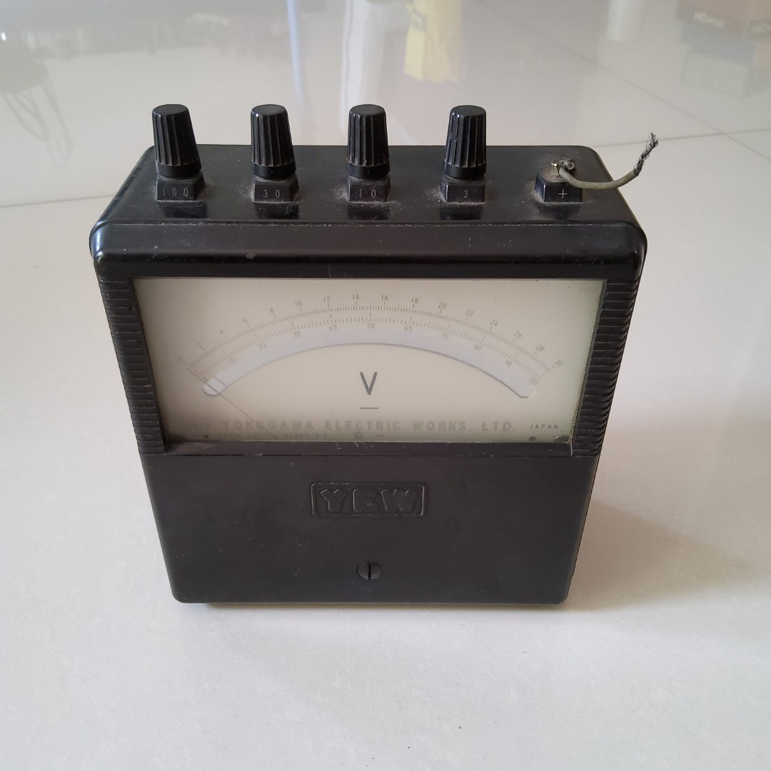 VINTAGE BATTERY TESTER. YOKOGAWA ELECTRIC WORKS.MADE IN JAPAN, Hobbies ...