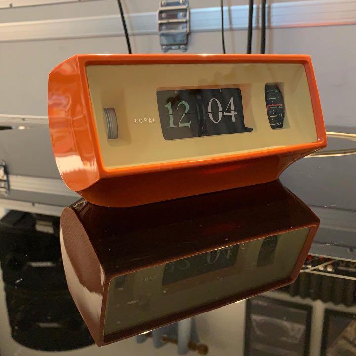Vintage Copal flip clock, Furniture & Home Living, Home Decor, Clocks ...