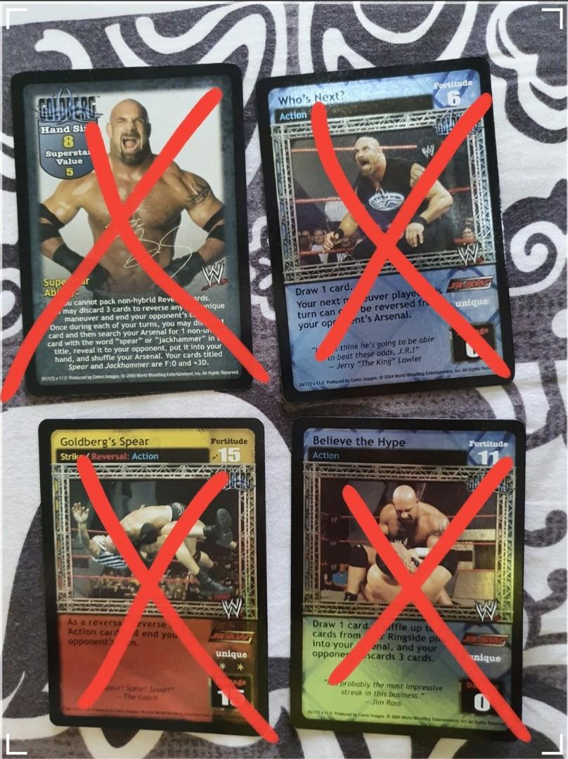 Wwe Raw Deal cards, Hobbies & Toys, Toys & Games on Carousell
