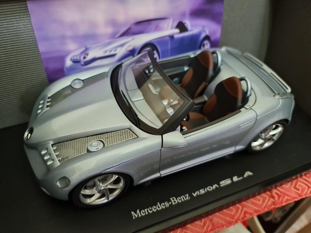 1/18 Mercedes-Benz Vision SLA Silver (Dealer box), Hobbies & Toys, Toys ...