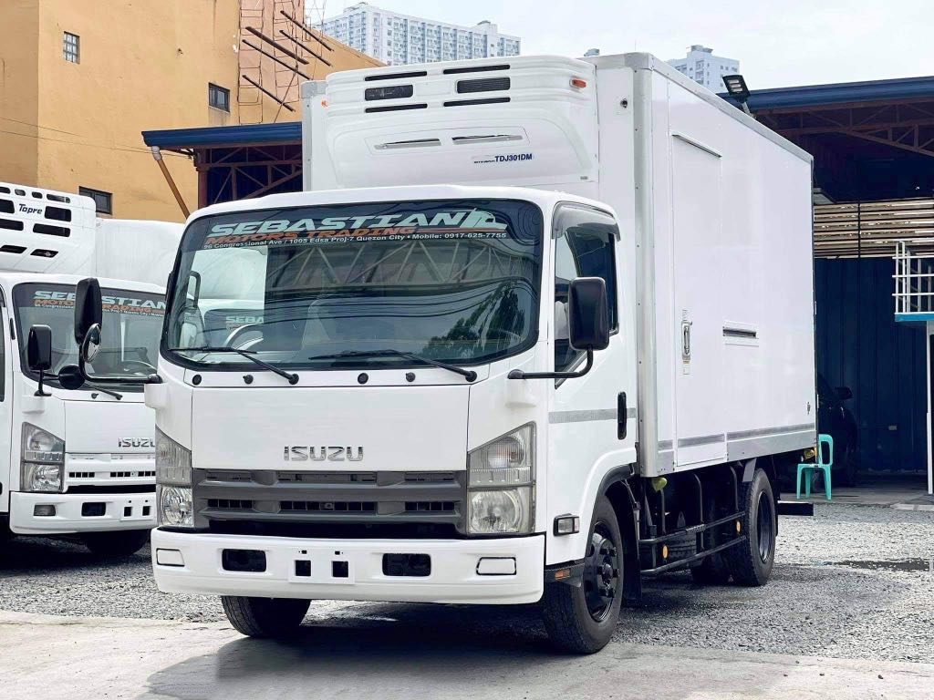 2020 ISUZU ELF REEFER VAN 15FT N-SERIES NPR WITH SIDE DOOR -30 DEGREES ...