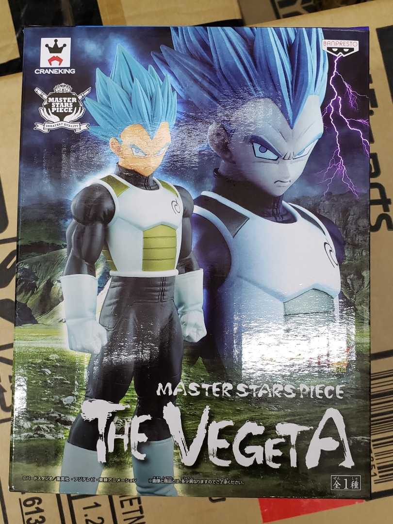 全新 Banpresto Master Stars Piece MSP DragonBall SSGSS VEGETA 龍珠超 超級撒亞人神 ...